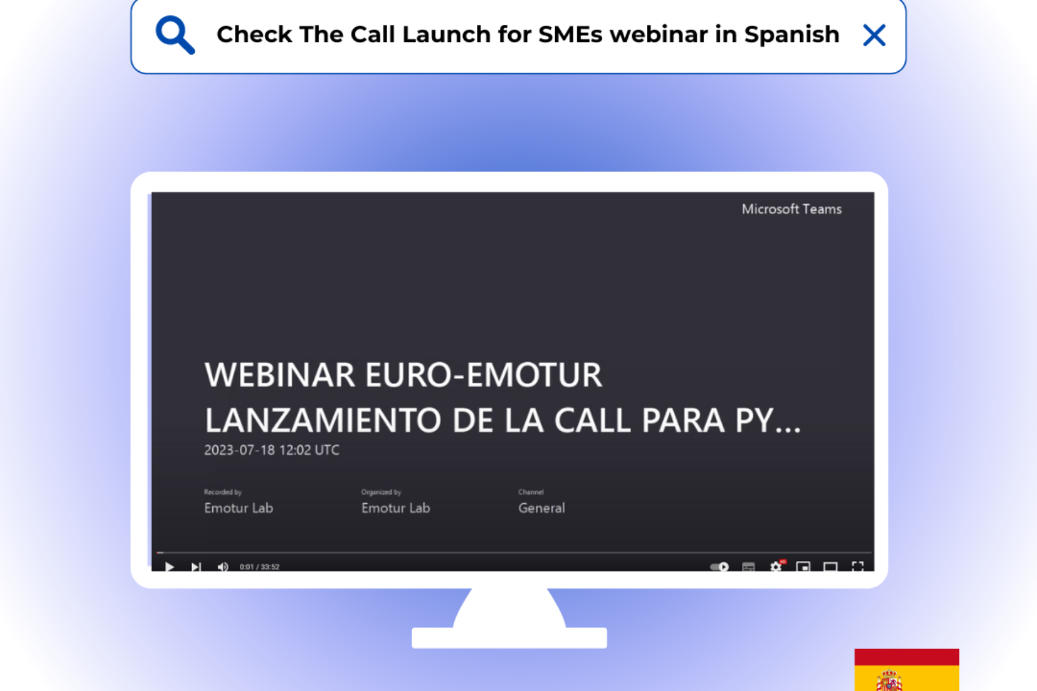 Did you miss the Lauch Call for SMEs Webinar in Spanish? | The ...